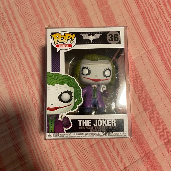 pop | Other | Pop Heroes The Joker Figure With Green And Purple | Poshmark